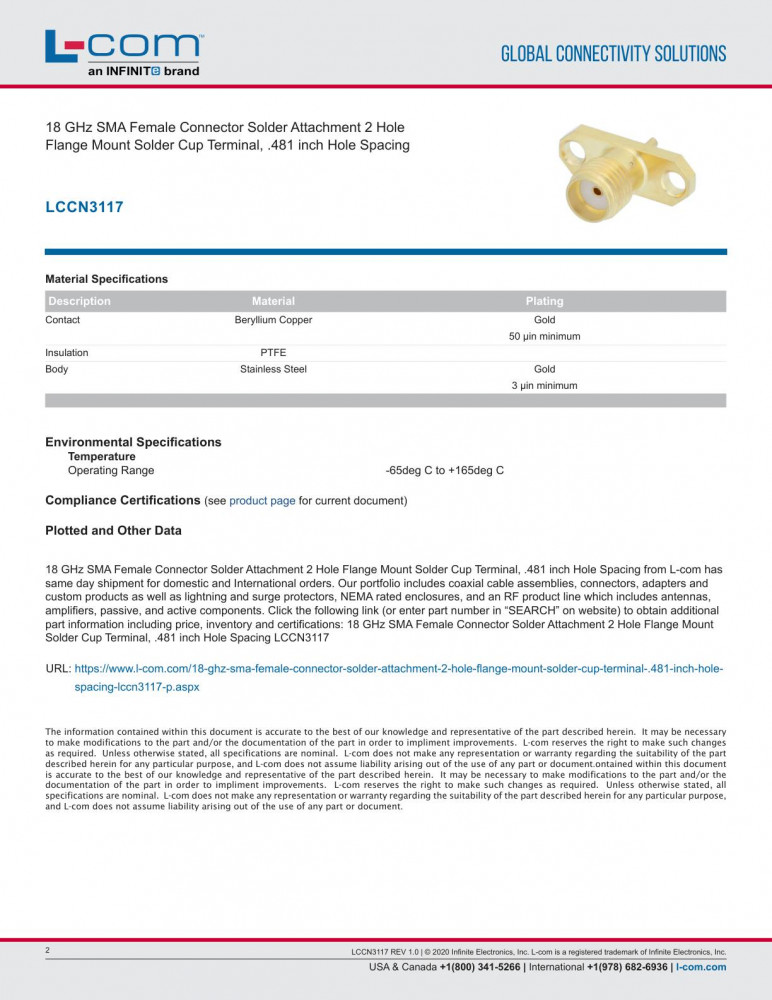 LCCN3117 product documentation page 2