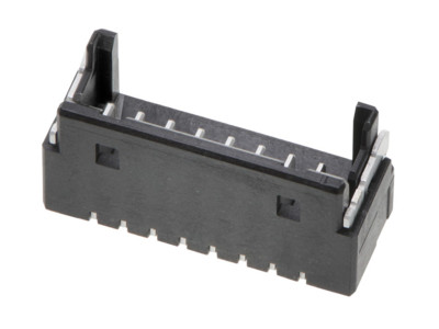 OneBlade Header, 1.00mm Pitch, Single Row, Right-Angle, Surface Mount, Tin (Sn) Plating, Friction Lock, 3 Circuits, Tape and Reel