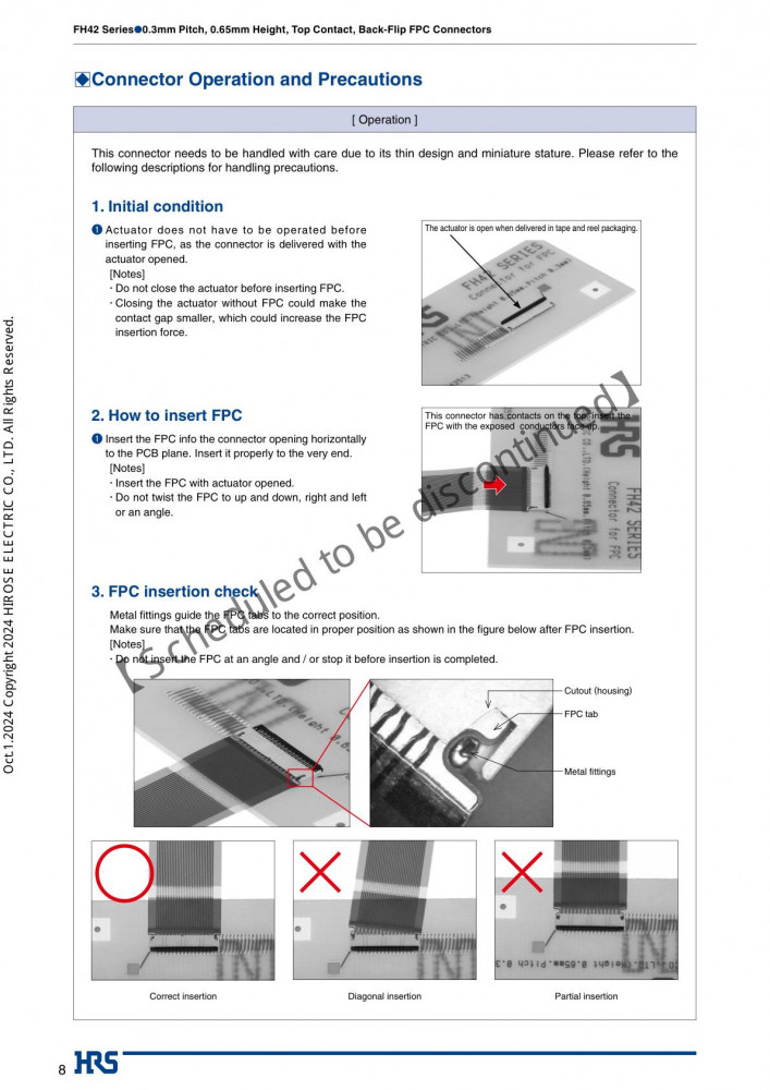 FH42 datasheet page 8