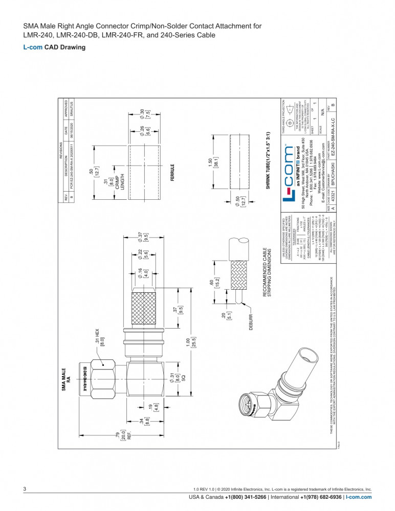 EZ-240-SM-RA-X-LC datasheet page 3