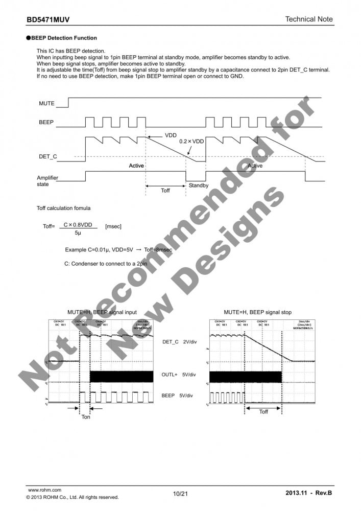 BD5471MUV technical document page 10