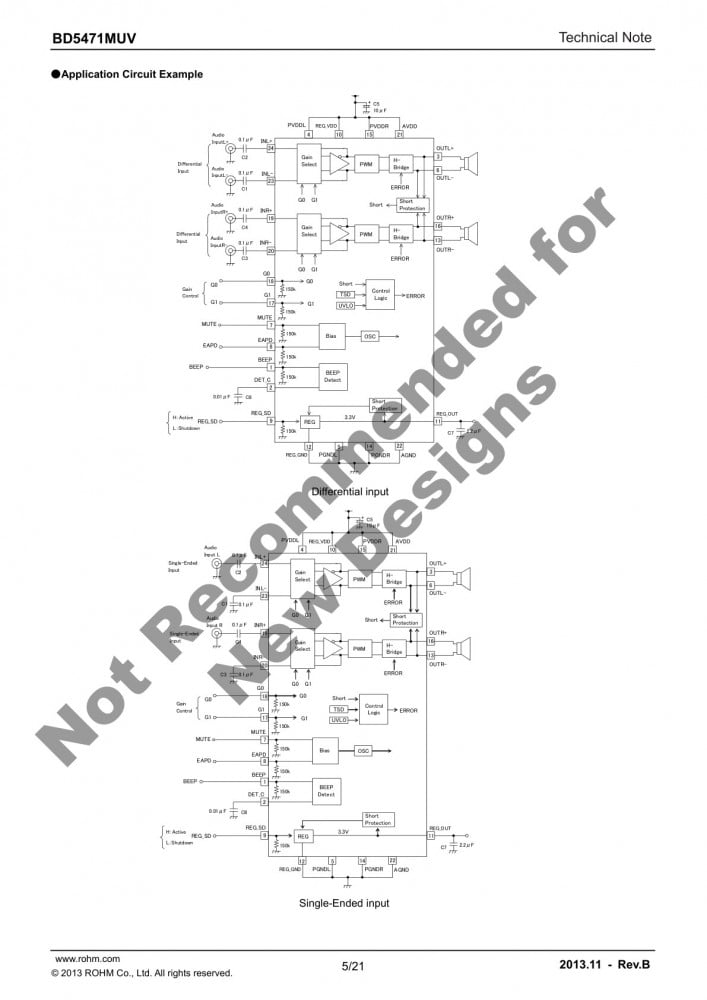 BD5471MUV technical document page 5