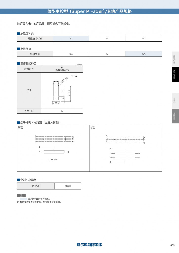 RS6011SP6004 technical document page 2