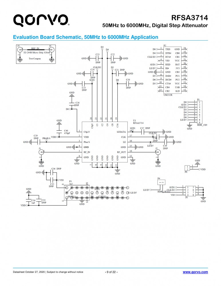 RFSA3714 technical document page 9