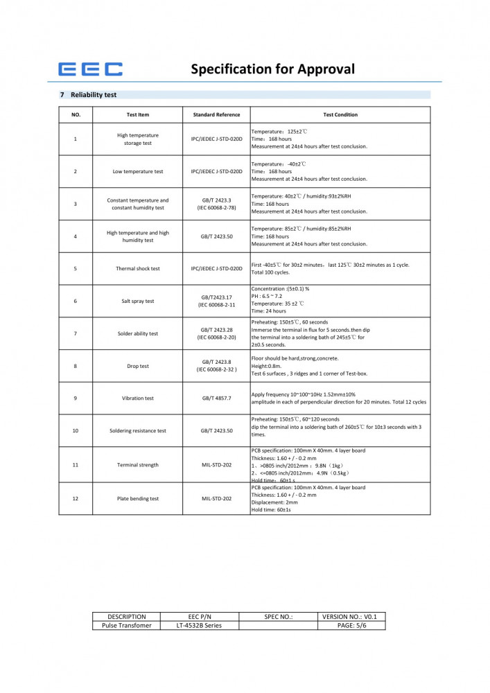 LT-4532B specification page 6