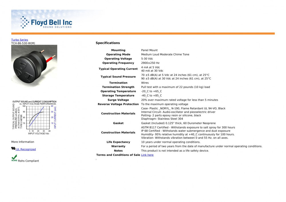 TCH-86-530-W(M) technical document page 1