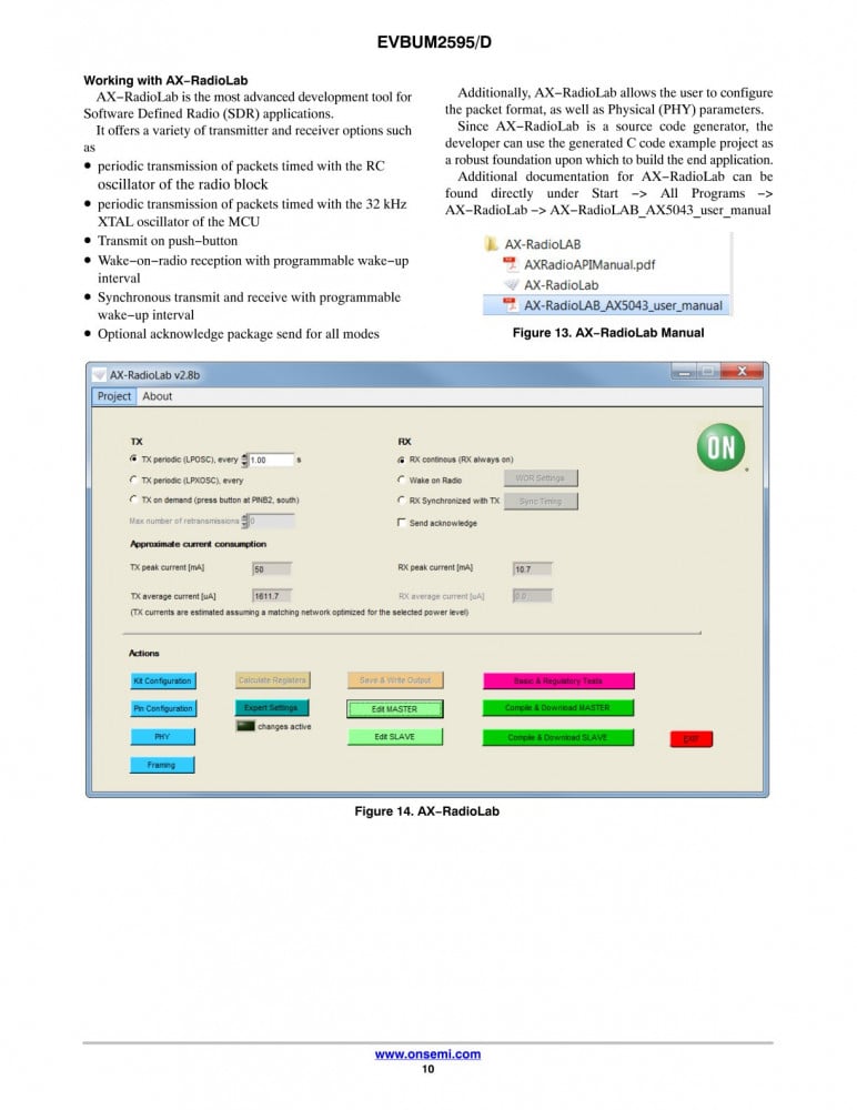 DVK-AXM0F243 evaluation kit manual page 10