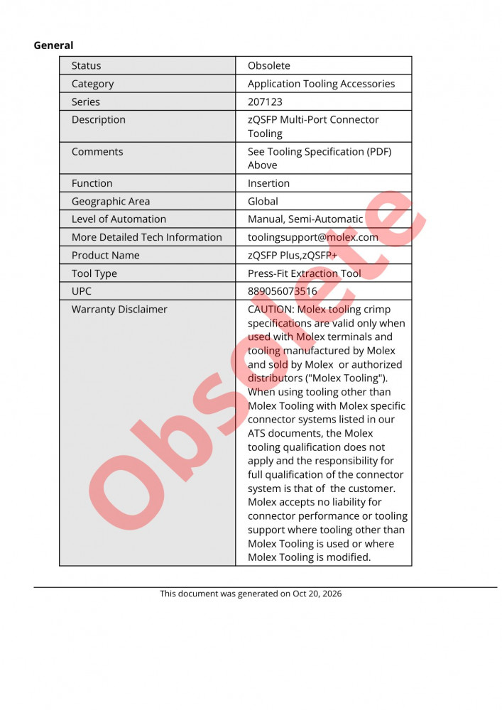 622025340 tooling specification document image, page 2