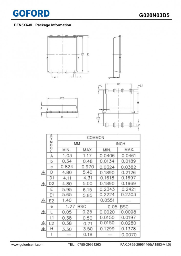 G020N03D5 datasheet page 6