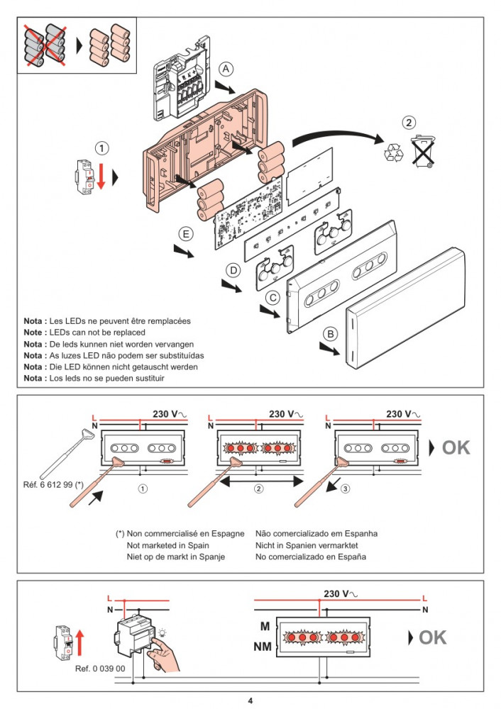 Legrand 661190 documentation page 4