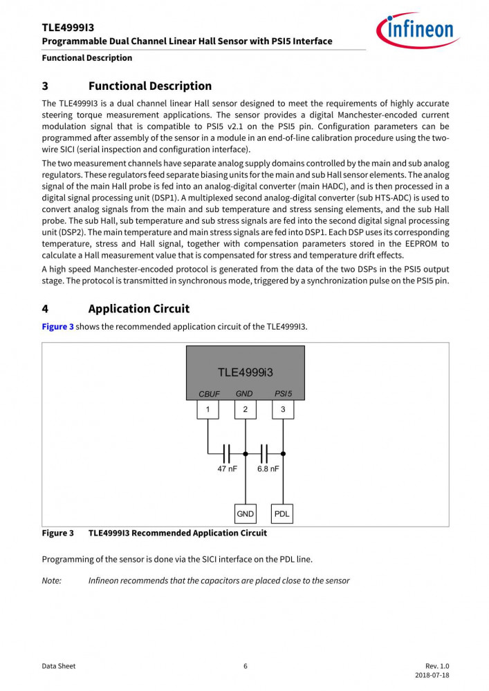 TLE4999I3 datasheet page 6