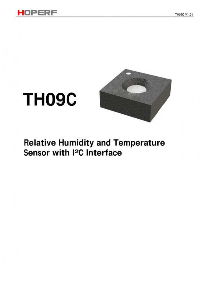 TH09C technical document page 1