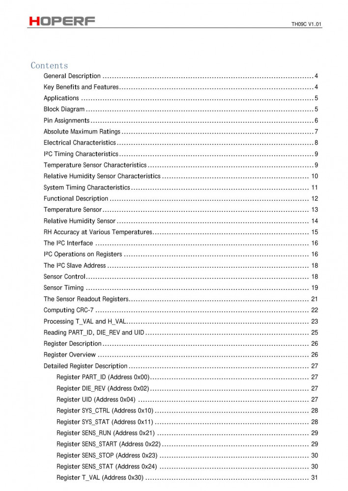TH09C technical document page 2