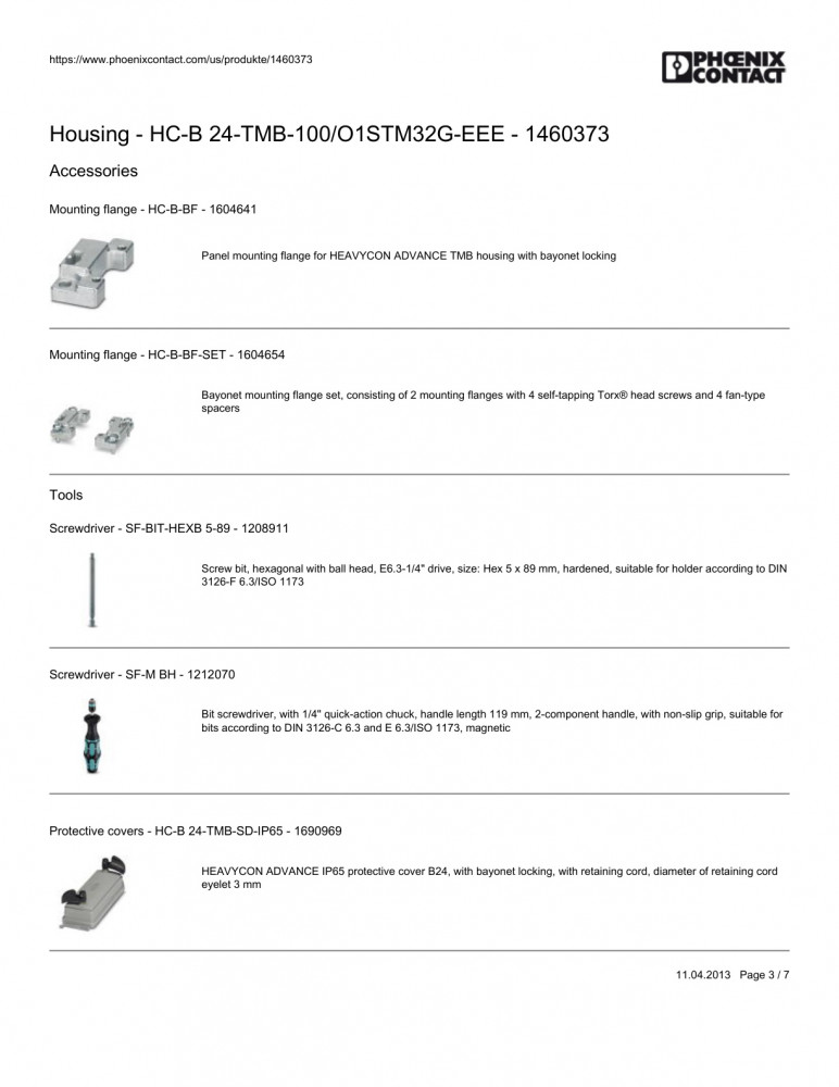 Phoenix Contact 1460373 product document page 3