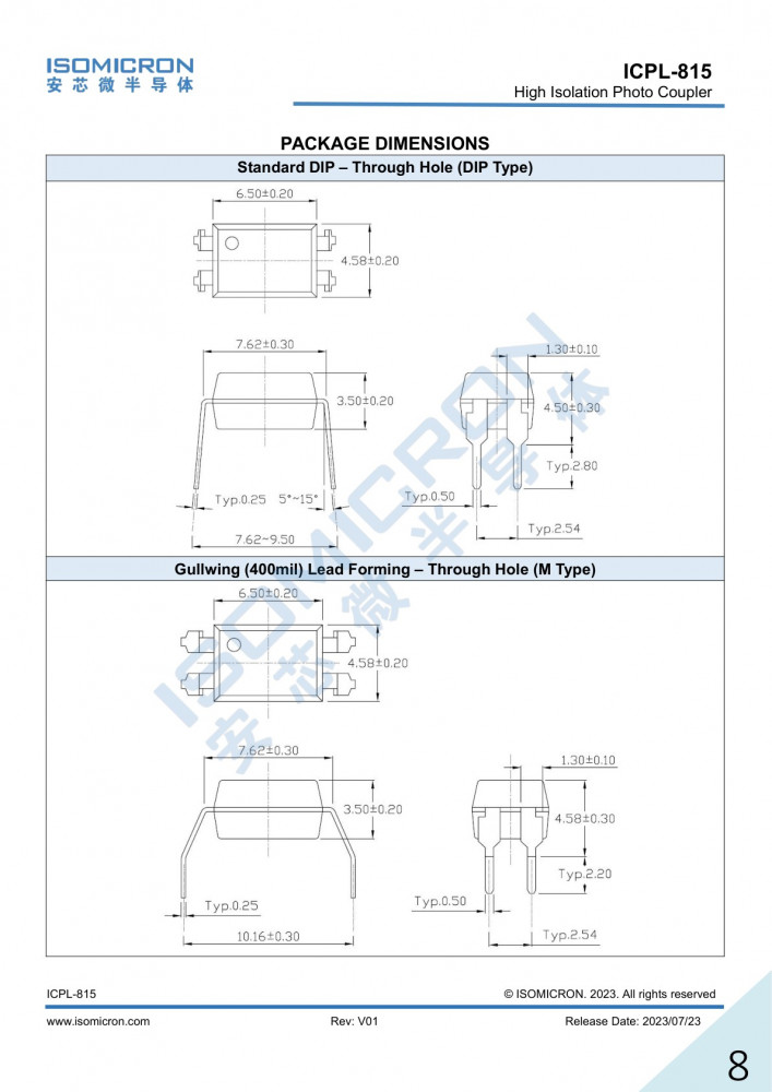 ICPL-815 datasheet page 8