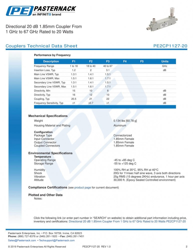 PE2CP1127-20 technical document page 2