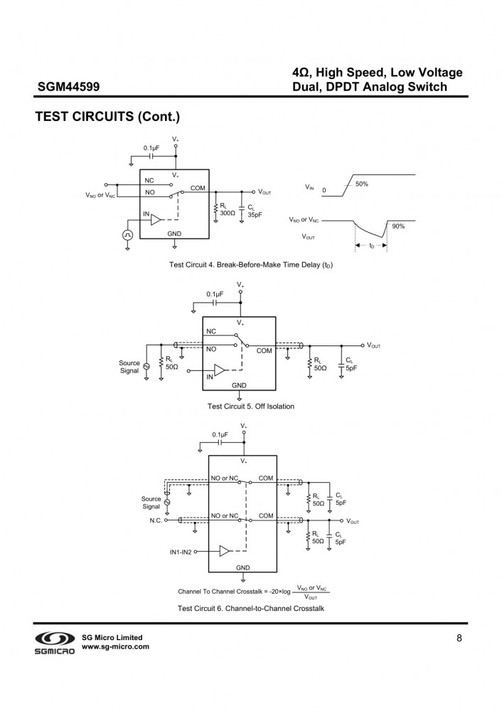 SGM44599 datasheet page 8