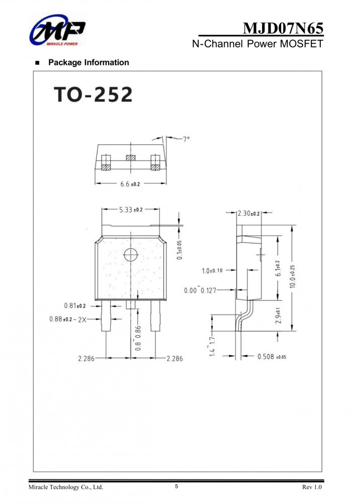 MJD07N65 datasheet page 5