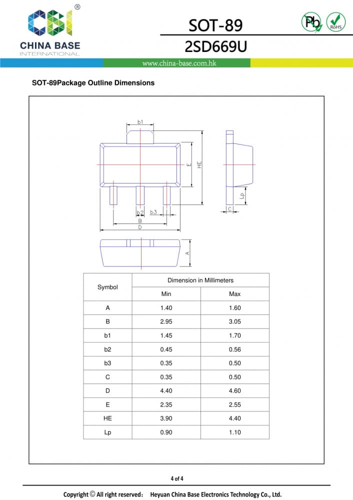 2SD669U datasheet page 4