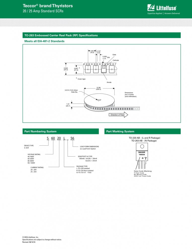 S6025RTP datasheet page 9