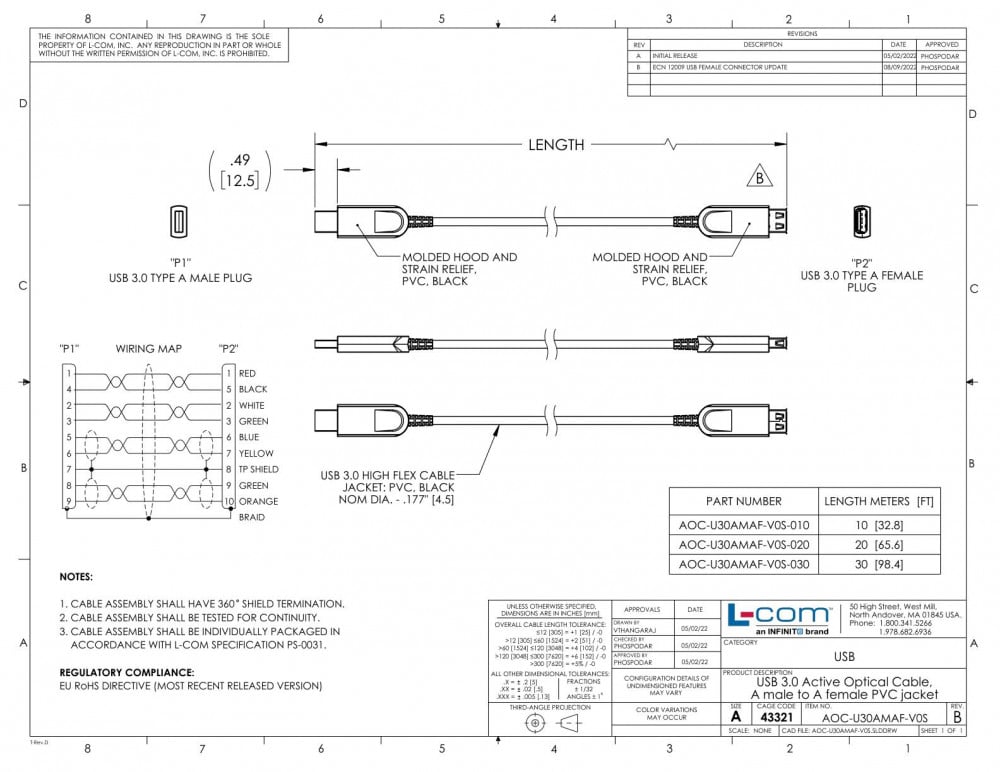 AOC-U30AMAF-V0S-010 technical document