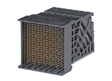 Impact 100 Ohm 6 Pair RAM Right-Angle Header, Unguided, Open Endwall, 16  Columns, 288 Circuits, Pin Length 4.90mm, Plated Through Hole Dimension  0.39mm, Lead-Free