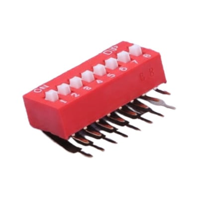 Diptronics TII-08-V DIP Switch