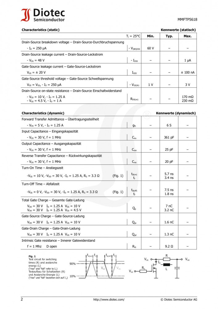 MMFTP5618-AQ datasheet page 2