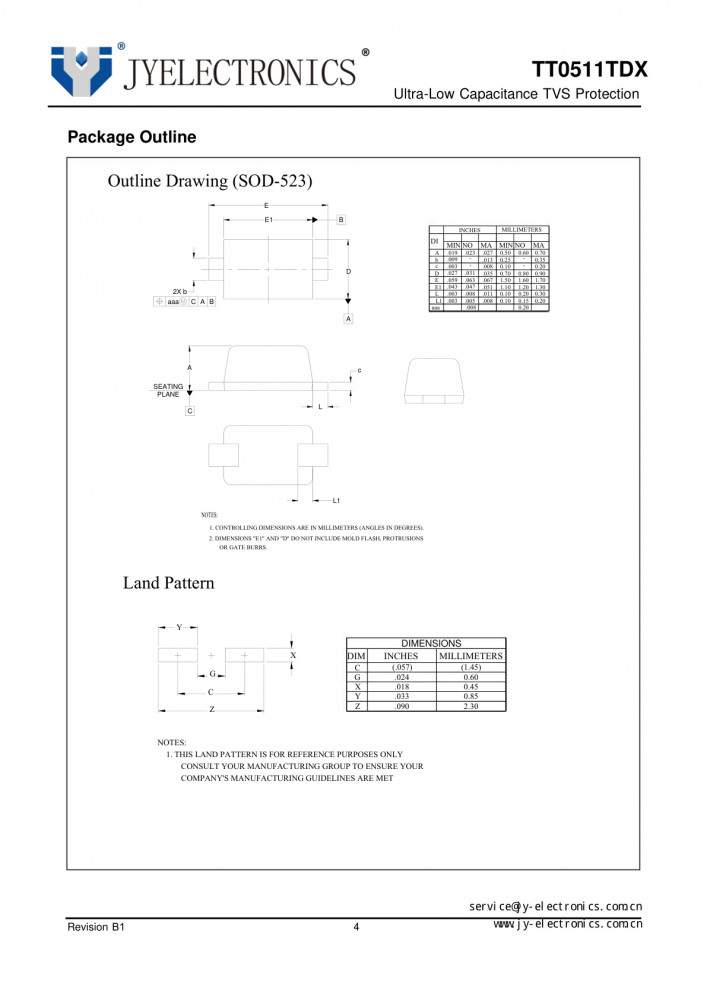 TT0511TDX datasheet page 4