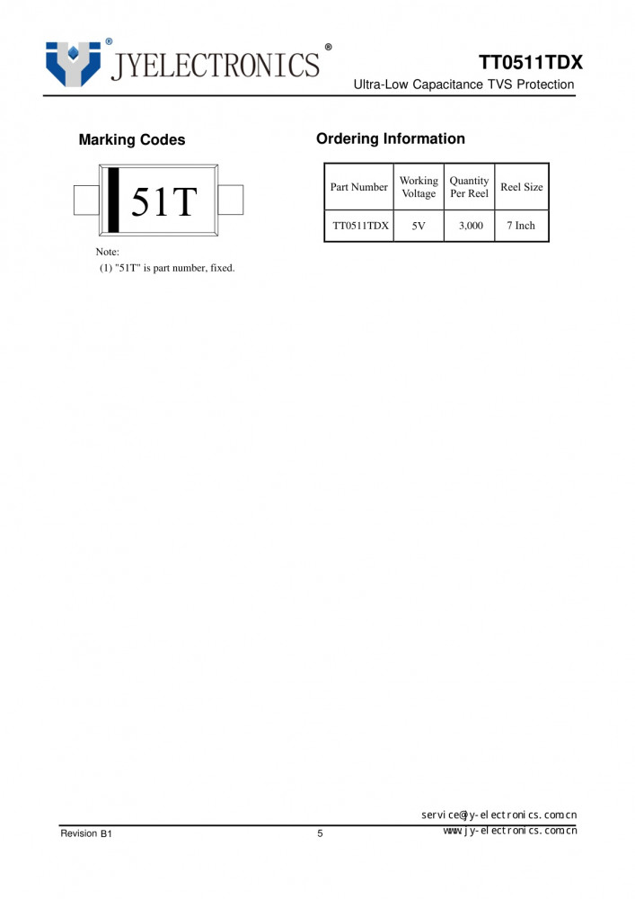 TT0511TDX datasheet page 5