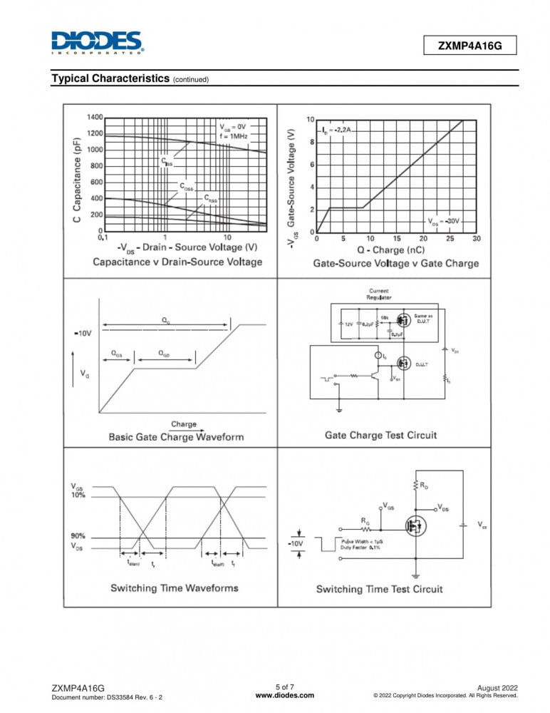 ZXMP4A16GTA datasheet page 5