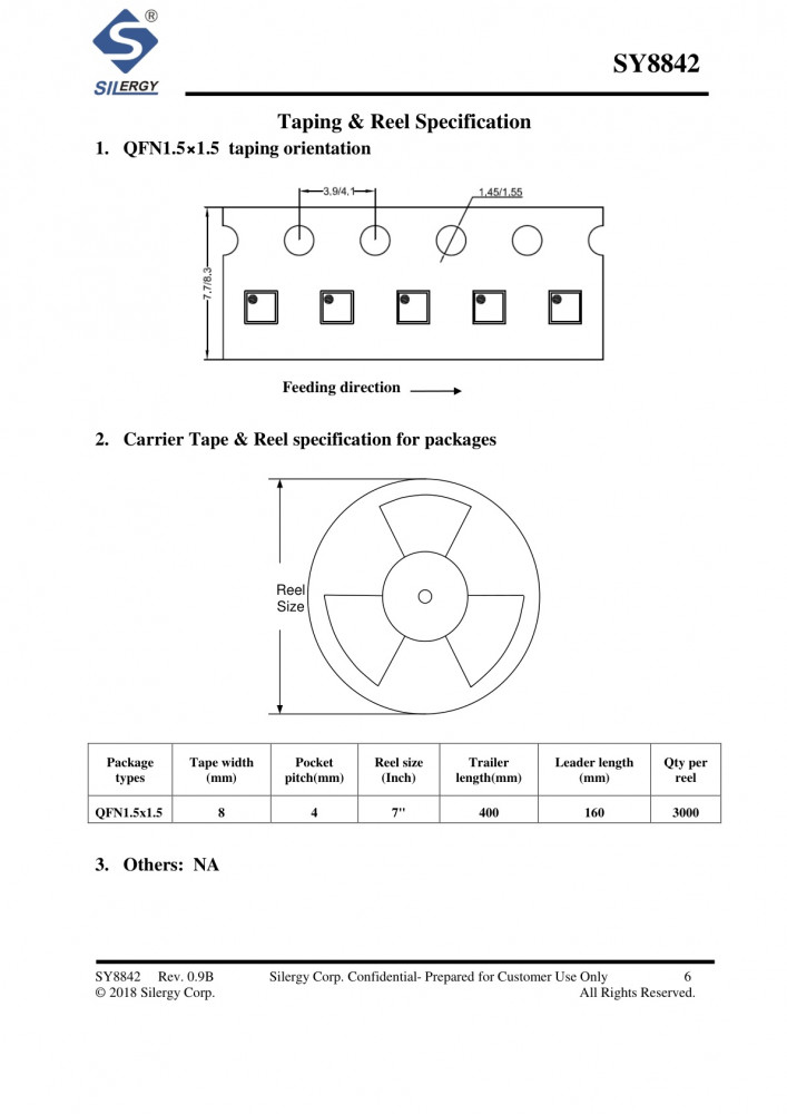 SY8842QWC datasheet page 6