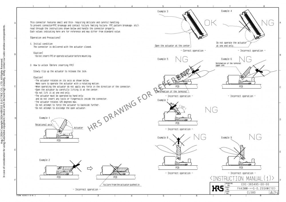 HRS FH43MW series drawing page 5