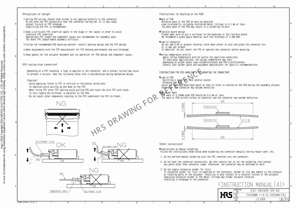 HRS FH43MW series drawing page 8