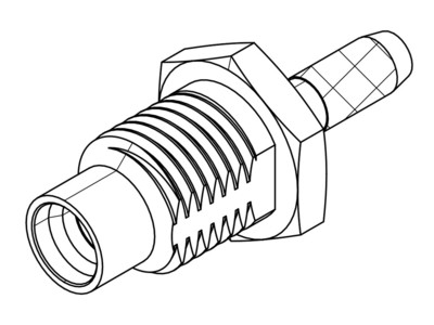 TNC Plug-to-SMA Jack, Between-Series Adapter, One Piece Per Bag, 50 Ohms