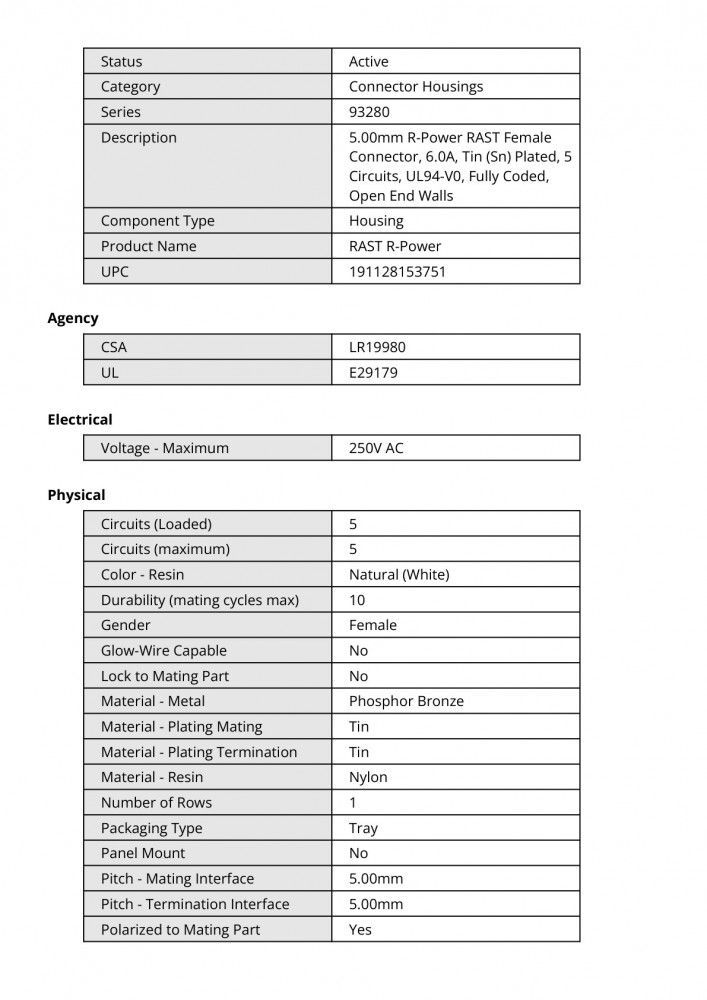 932803001 technical document page 2