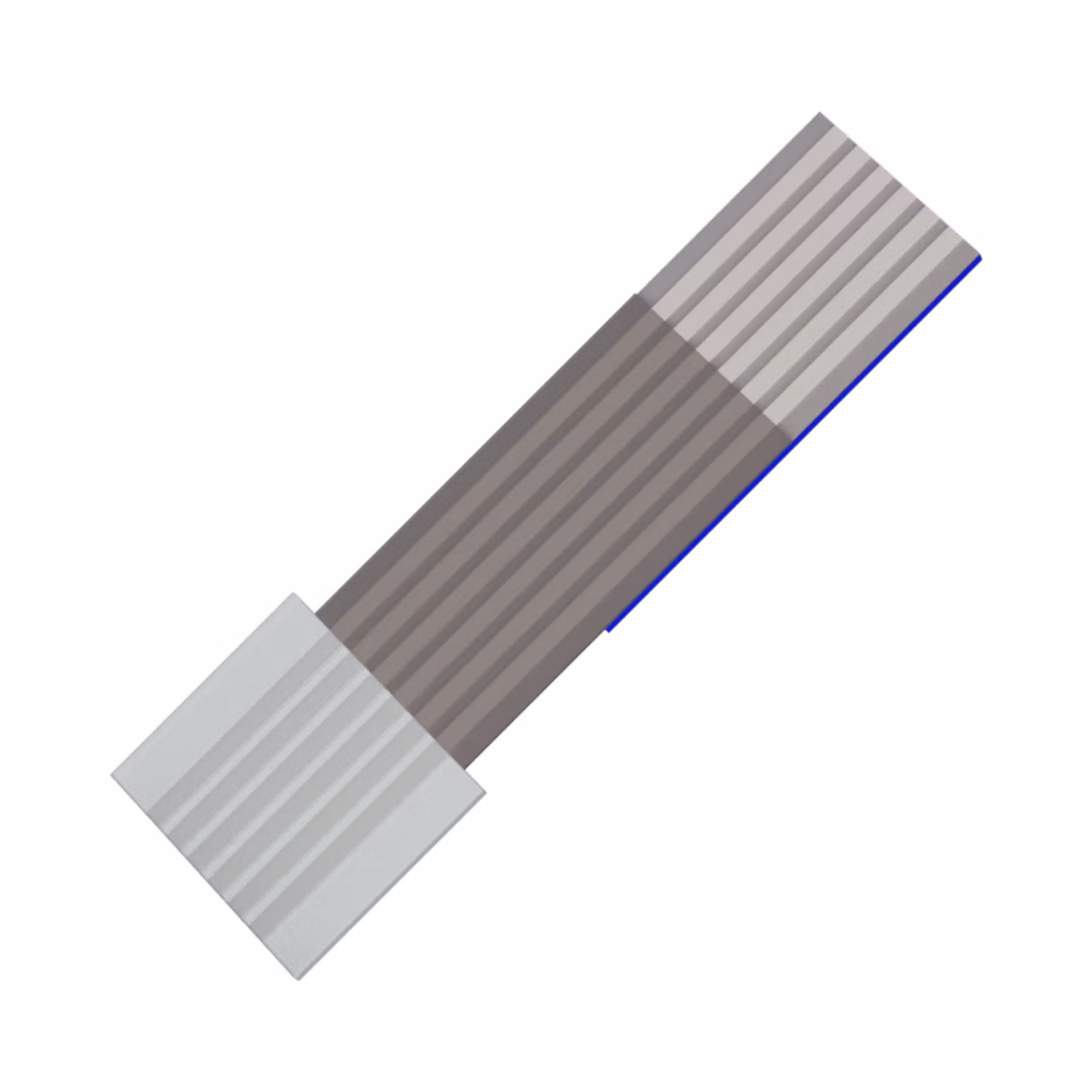 0.50mm Pitch Premo-Flex FFC Jumper, Same Side Contacts (Type A), 254.00mm Cable Length, Tin (Sn) Plating, 6 Circuits, with Shield for sale