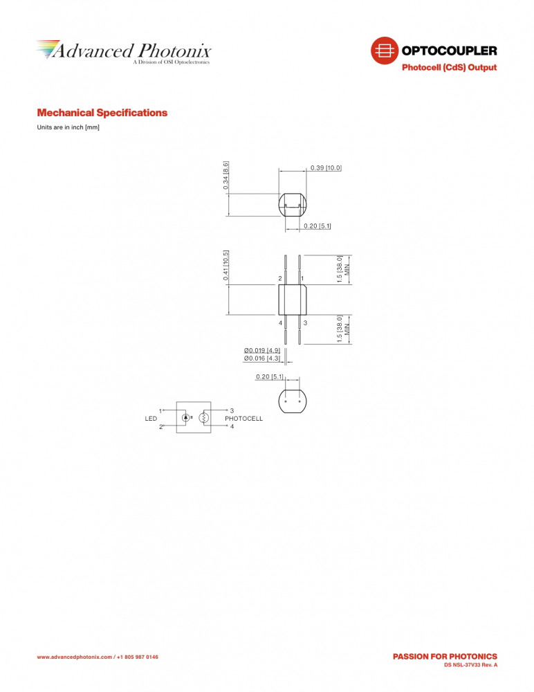 NSL-37V33 datasheet page 3