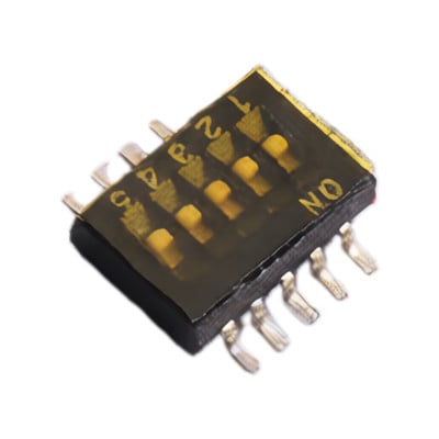 DORABO DM-5P-BK-LTR DIP Switch