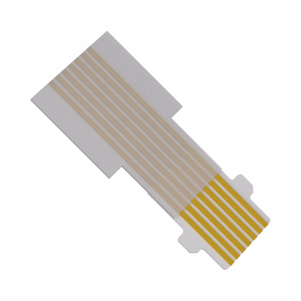 0.50mm Pitch Premo-Flex FFC Jumper with Ears, Same Side Contacts (Type A), 102.00mm Cable Length, Gold (Au) Plating, 7 Circuits for sale
