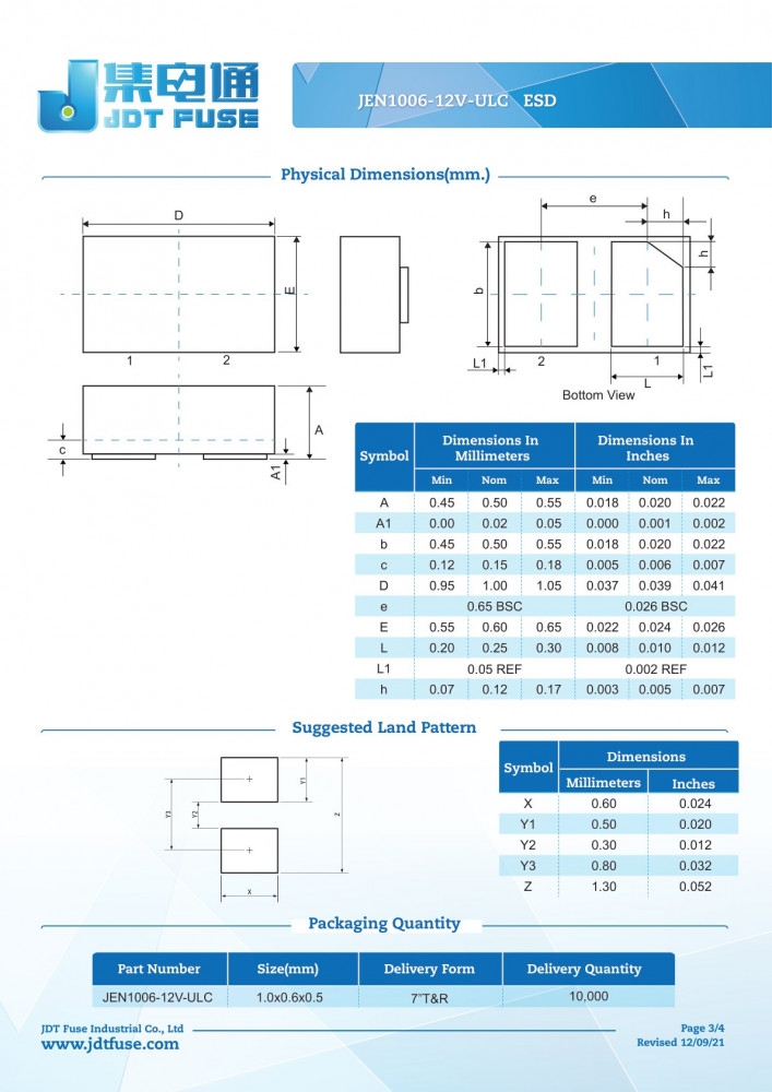 JEN1006-12V-ULC datasheet page 4