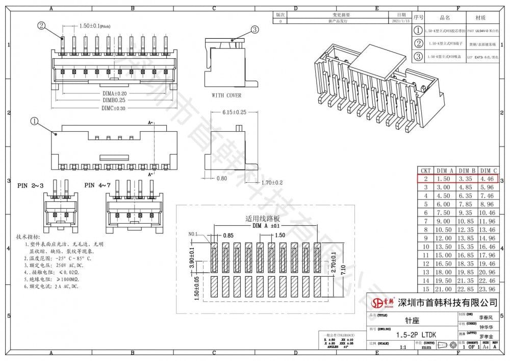 1.5-2P LTDK specification page 1