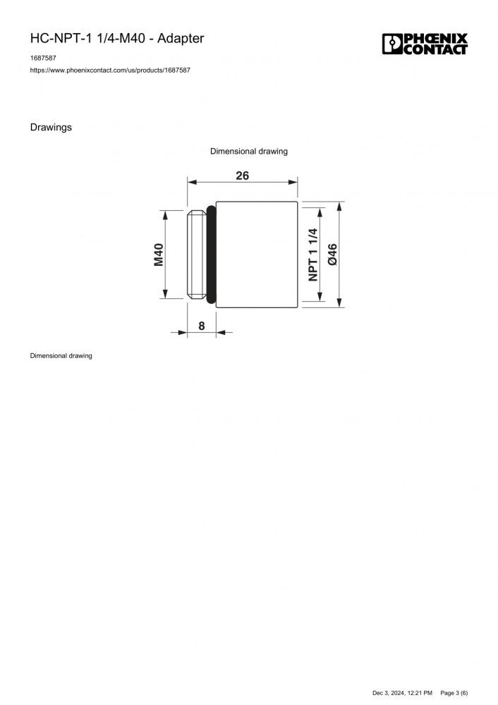 Phoenix Contact 1687587 technical document page 3