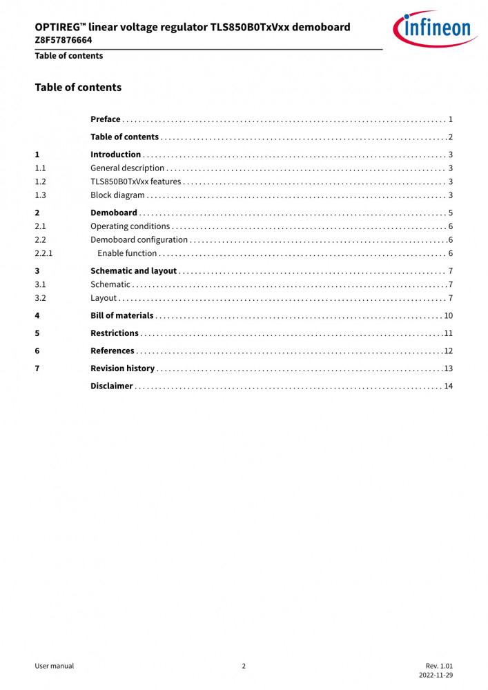 TLS850B0TE33BOARDTOBO1 document page 2