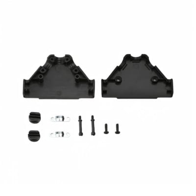 MH CONNECTORS MHTRI-M-9-K D-Sub Backshell Hood