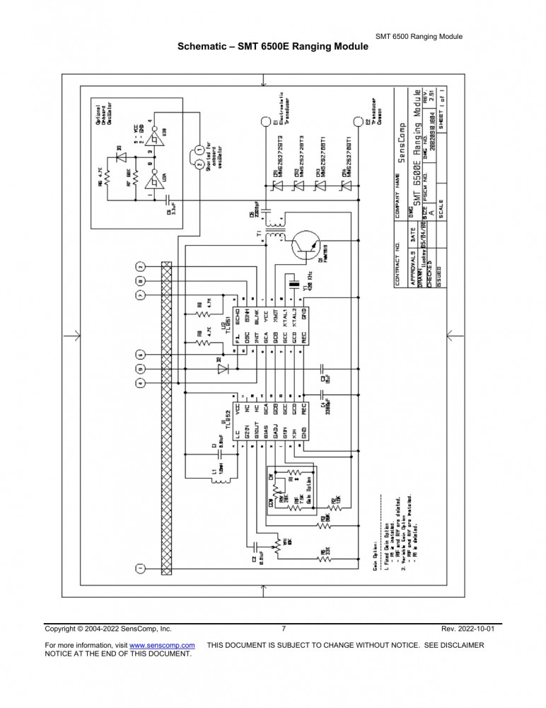 SensComp 615078LF datasheet page 7