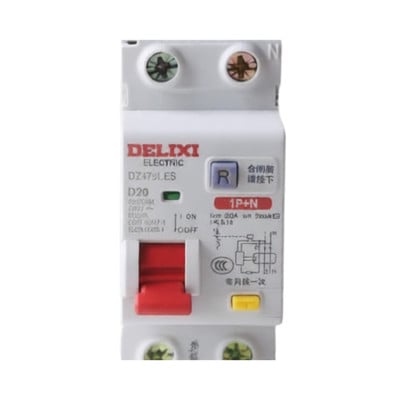 Delixi Electric DZ47SLES1C20 Miniature Residual Current Circuit Breaker