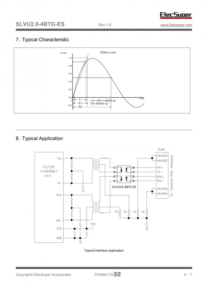 SLVU2.8-4BTG-ES datasheet page 4