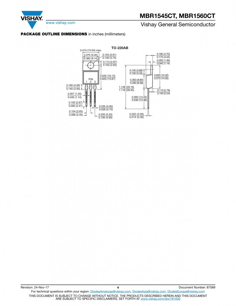 MBR15 datasheet page 4