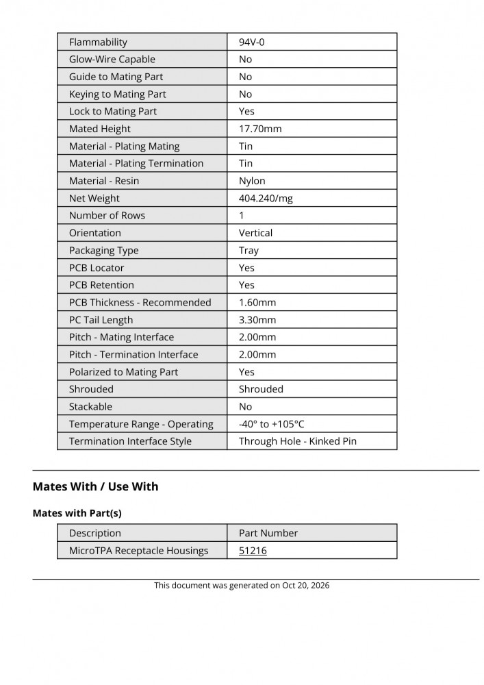 MOLEX 554870226 technical document image 3